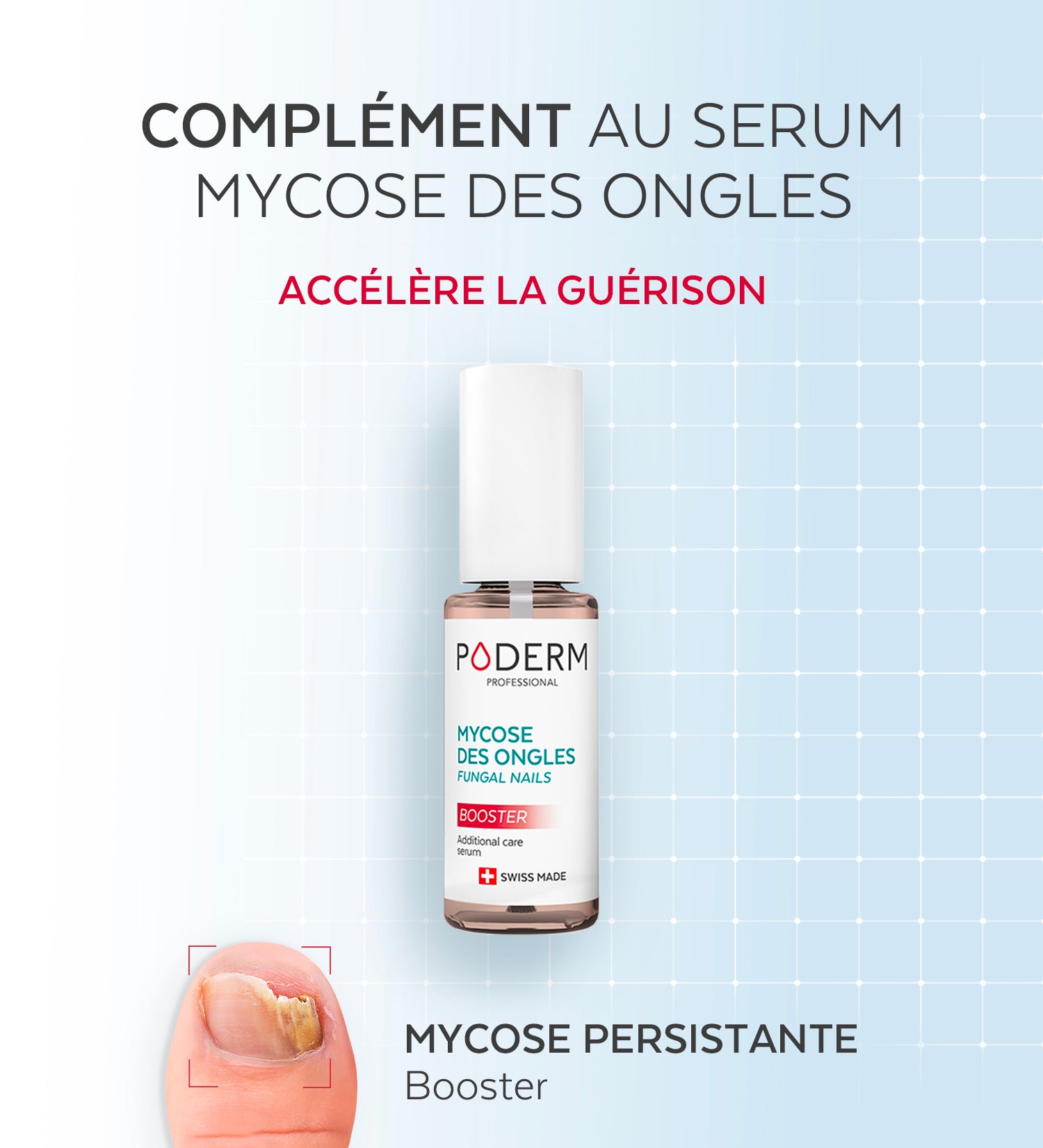 Mycose des ongles : traitez vos ongles durablement avec PODERM®
