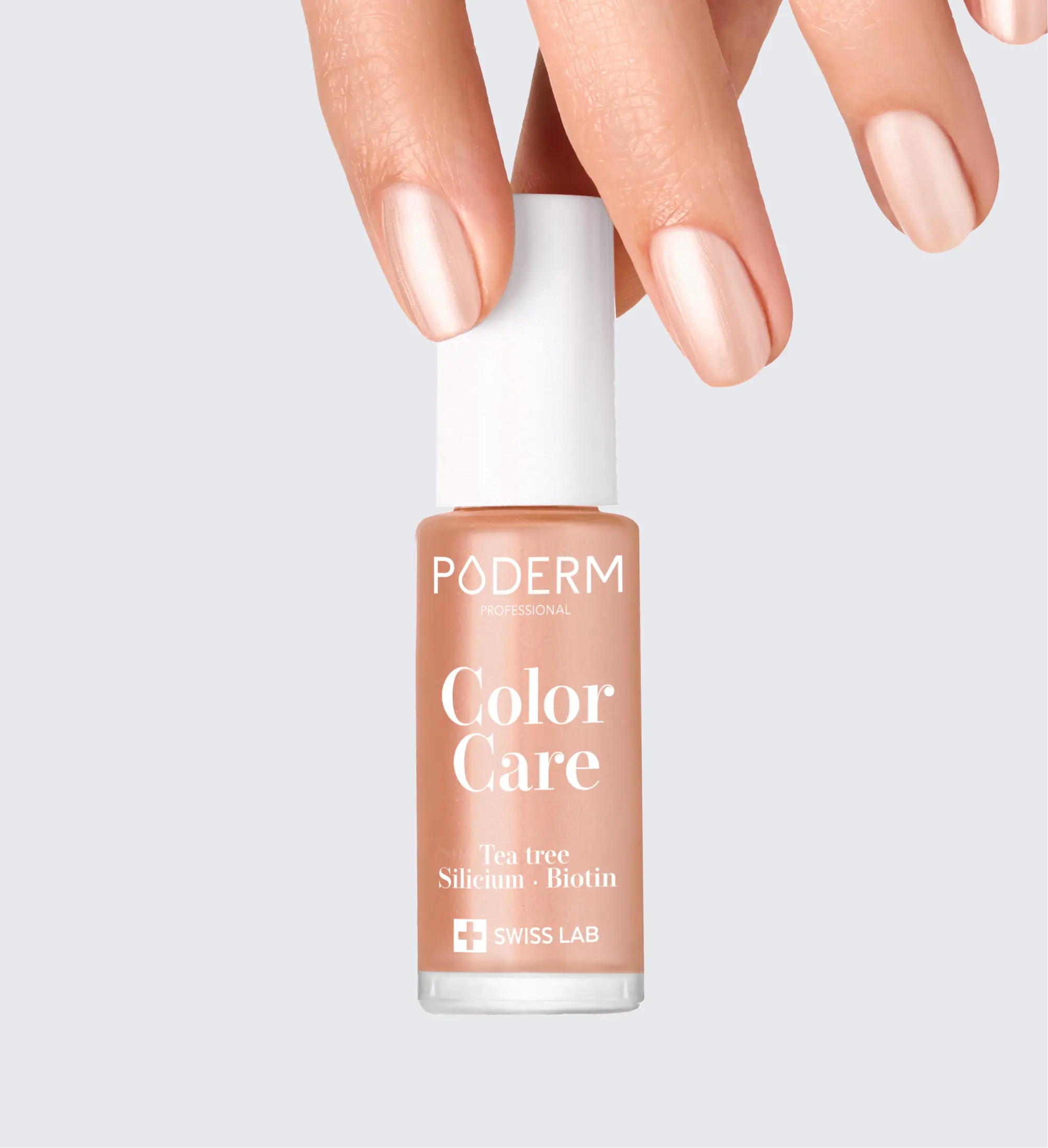 Vernis Color care - ongles abîmés - Or brillant | Poderm® – PODERM®