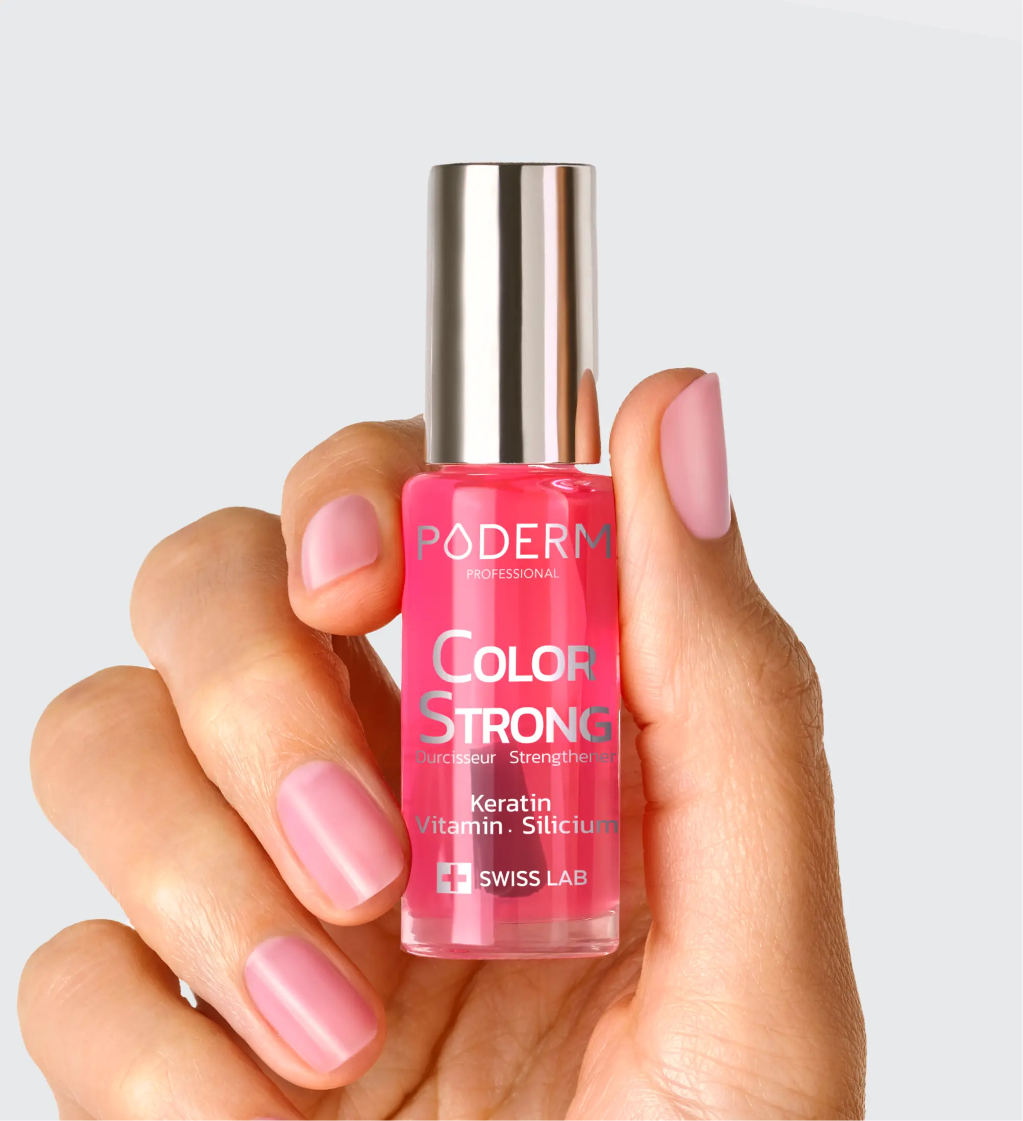 Nagellack Color Strong Härtung - Glanzvoller Gloss | Poderm®. – PODERM®