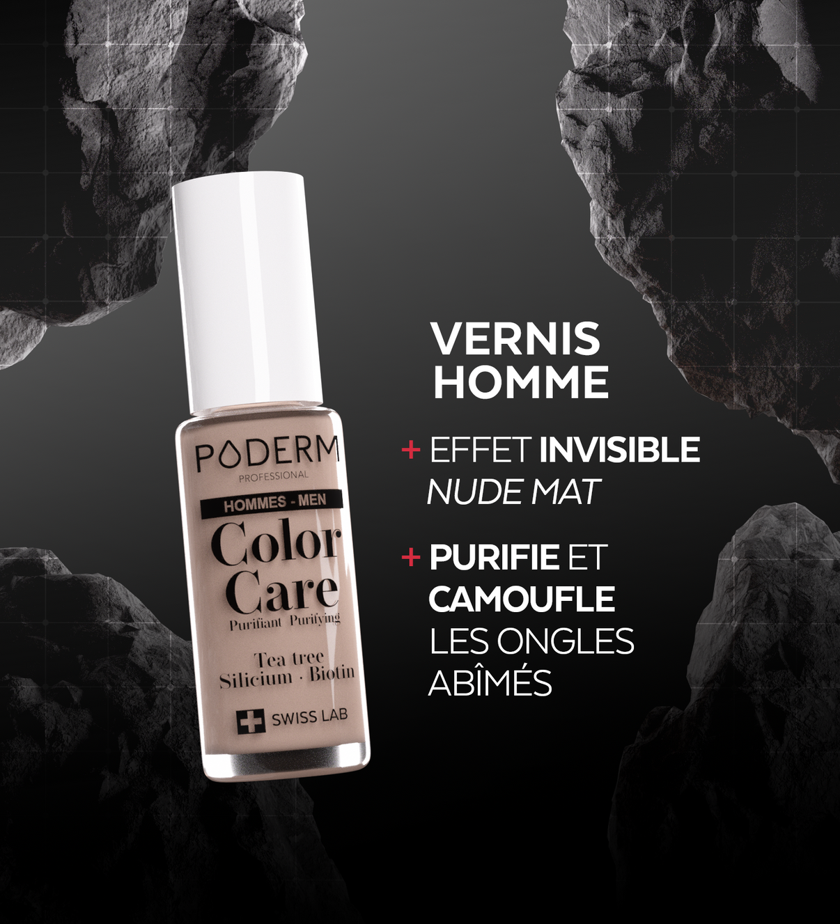 Vernis homme : camouflez et soignez vos ongles | Poderm® – PODERM®